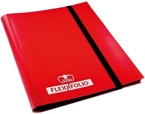 Album 4 tasche Ultimate Guard 4 POCKET FLEXXFOLIO Red Rosso 20 pagine